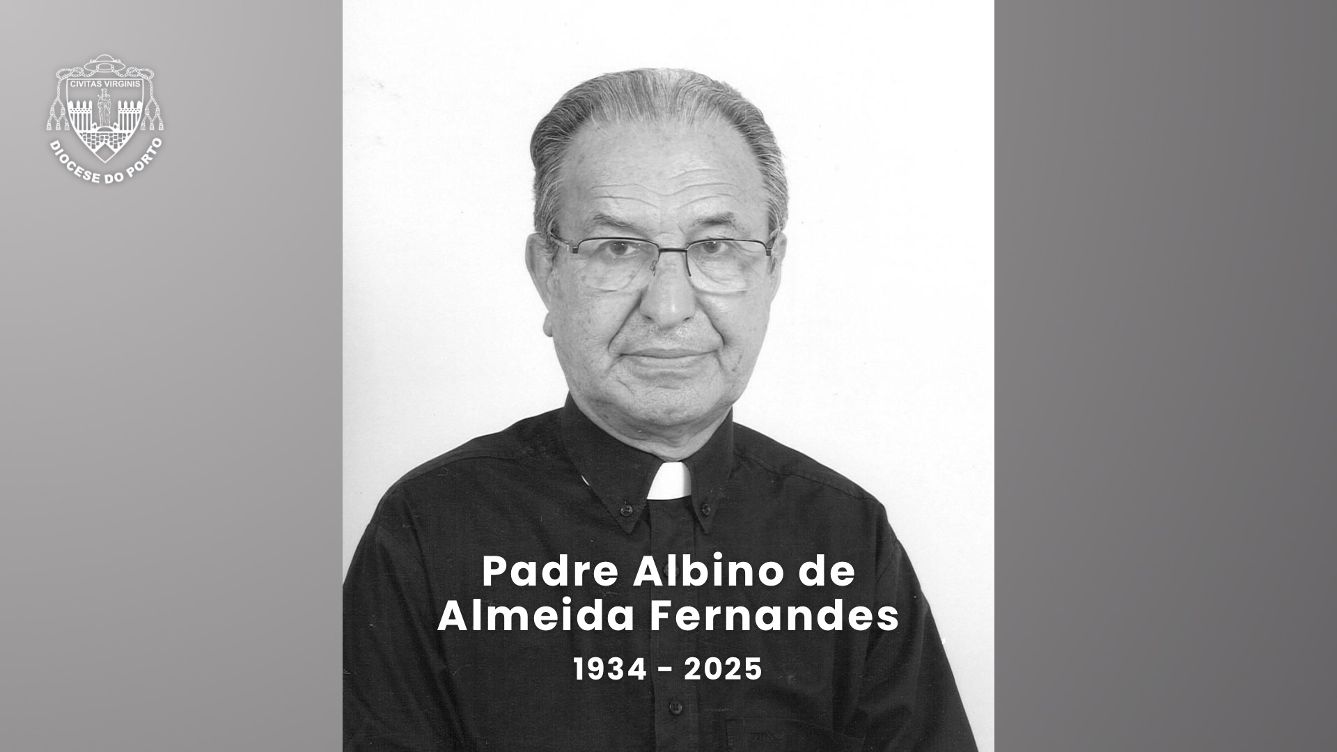 Diocese do Porto | Faleceu o Padre Albino de Almeida Fernandes